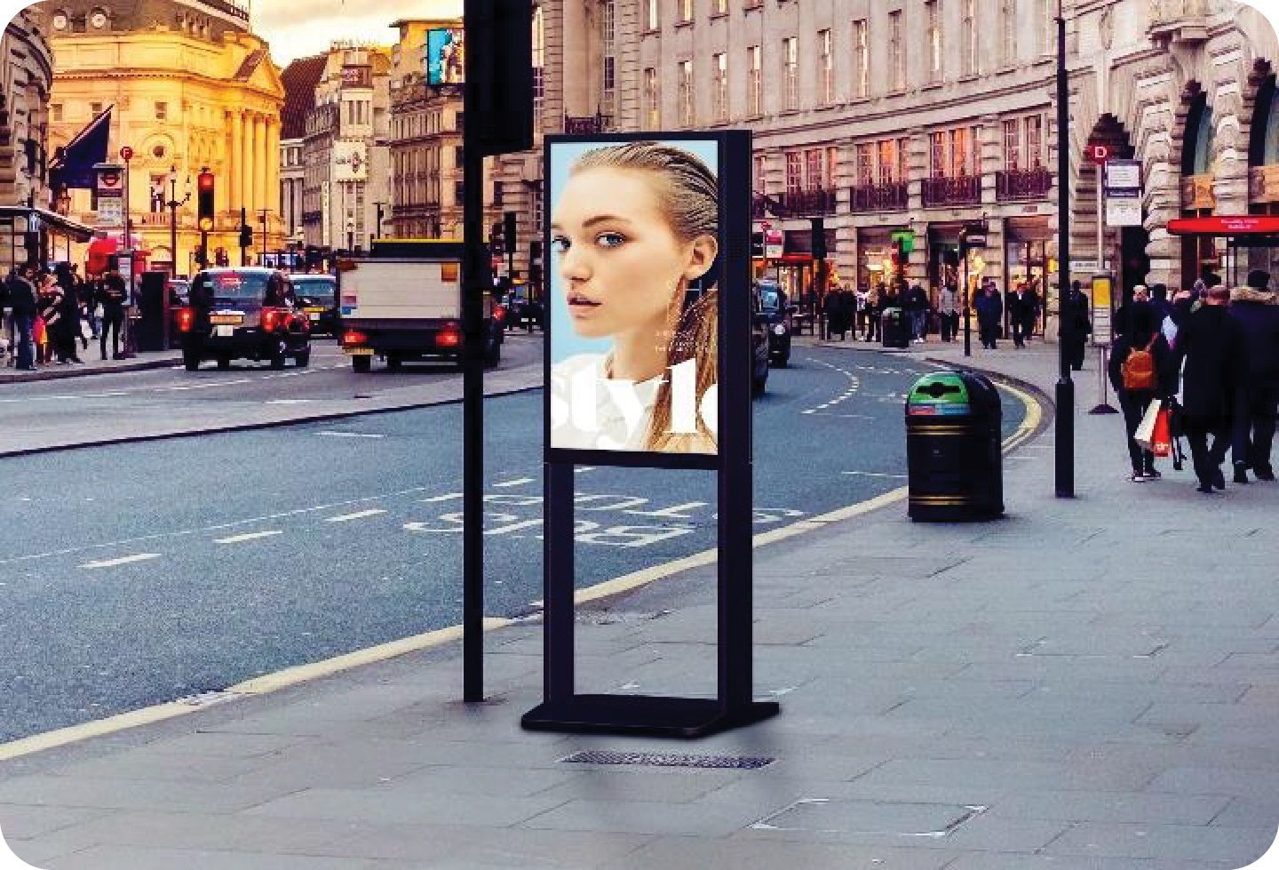 AIR CONDITIONING COOLING OUTDOOR SIGNAGE - ดีเวล แอลอีดี โปรเฟสชั่นแนล