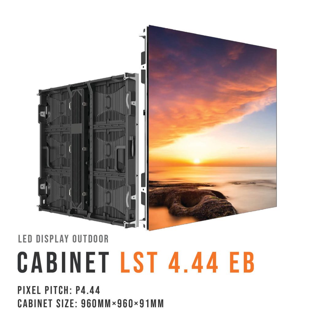 LED Display Outdoor LST 4.44 EB - ดีเวล แอลอีดี โปรเฟสชั่นแนล