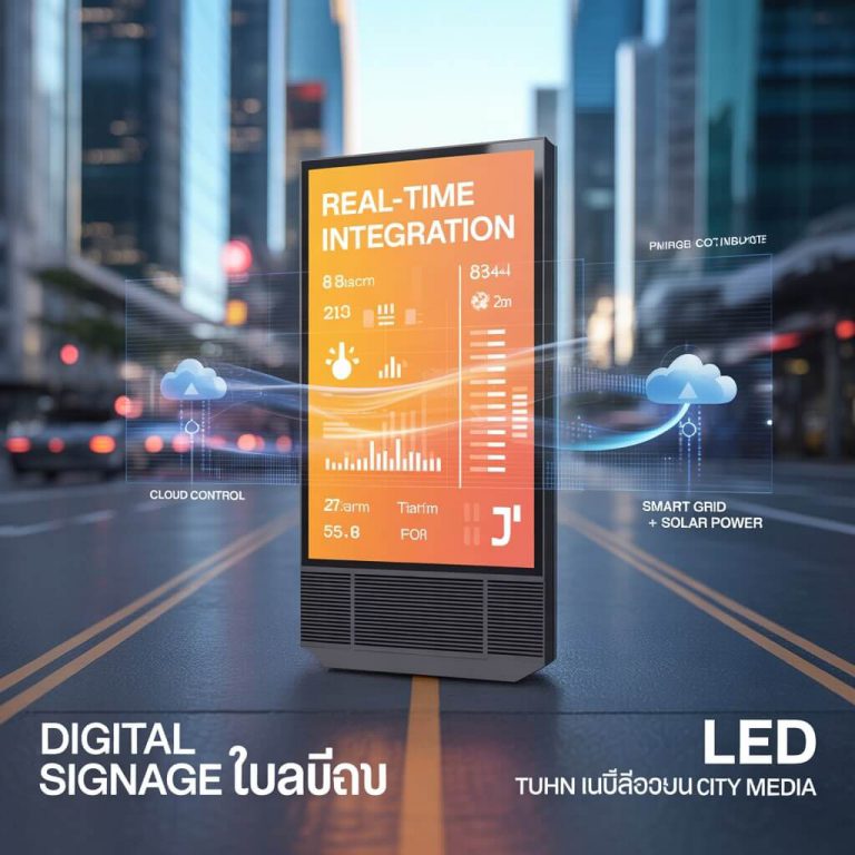 LED กับอนาคตของสื่อเมือง (Digital Signage) ในไทย ปี 2025